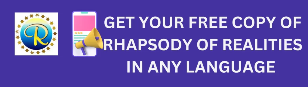 Rhapsody Of Realities PDF Download AUGUST 2025 FREE